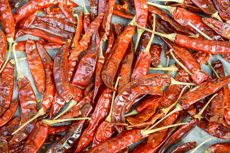 Dry red chili texture stock photo. Image of ingredient - 111278256