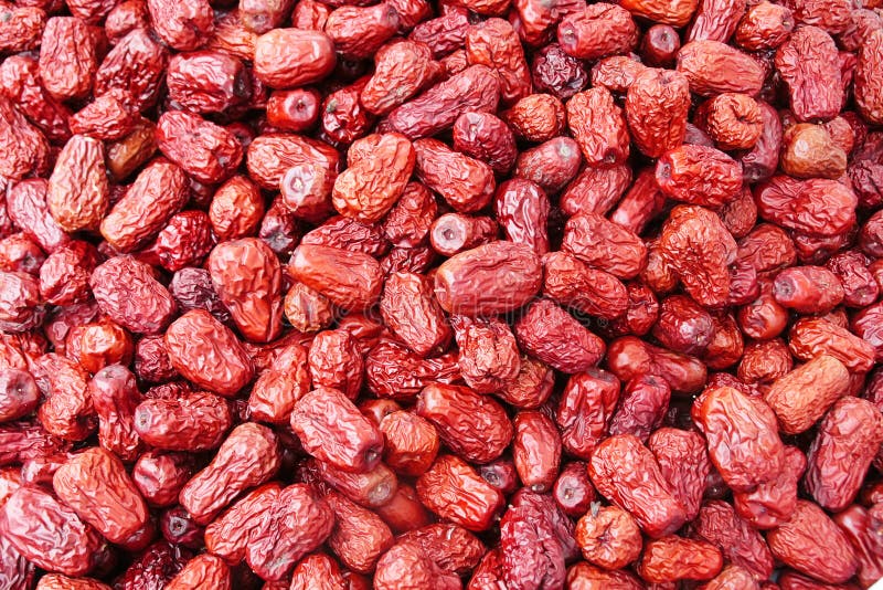 Dry red date stock photo. Image of macro, remedy, fruit - 16555766