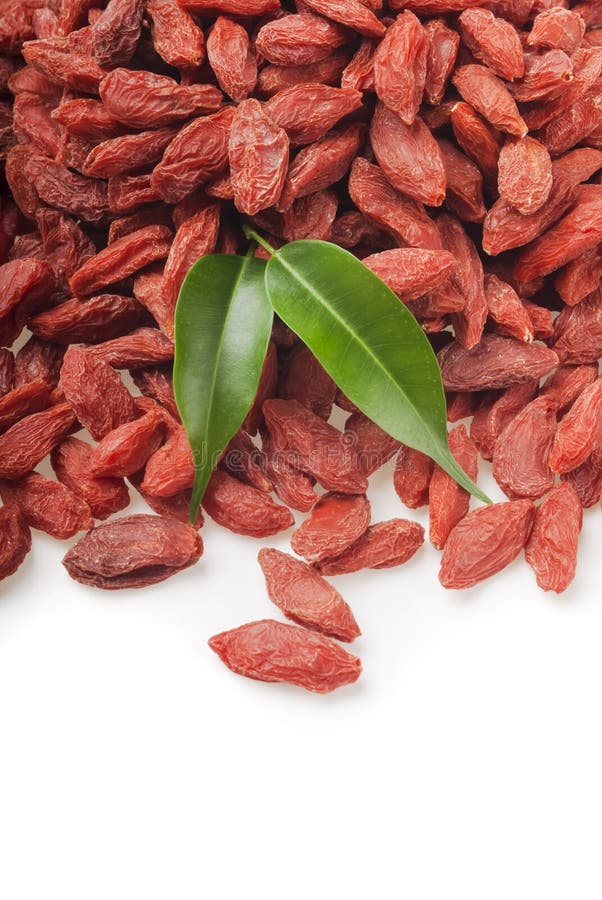 Dry red goji berries stock photo. Image of close, organic - 49346222