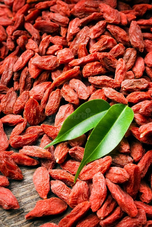 Dry red goji berries stock image. Image of antioxidant - 49346227