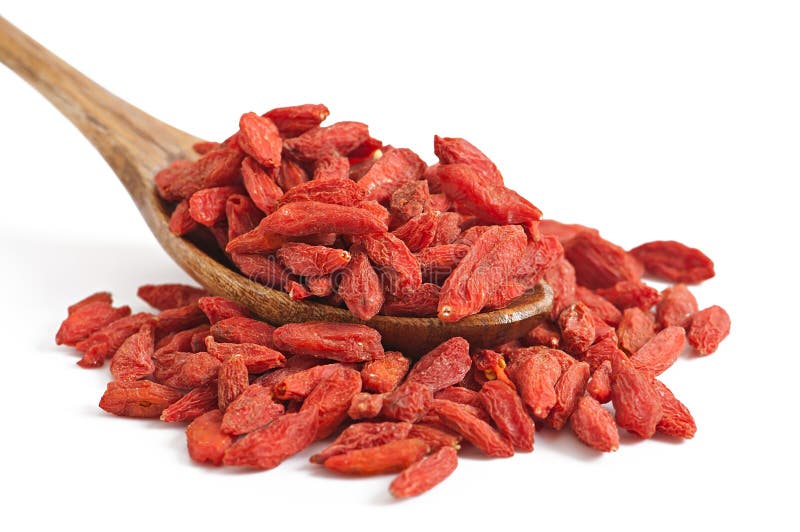 Dry Red Goji Berries for a Healthy Diet Stock Image - Image of berry ...