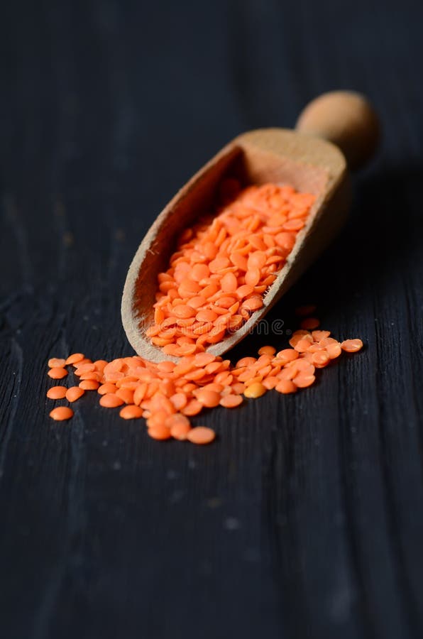 Dry Red Lentils stock photo. Image of ingredient, healthy - 65967090