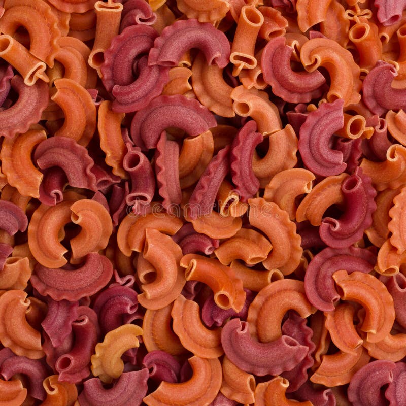 Dry red pasta stock photo. Image of orange, carrot, mediterranean ...