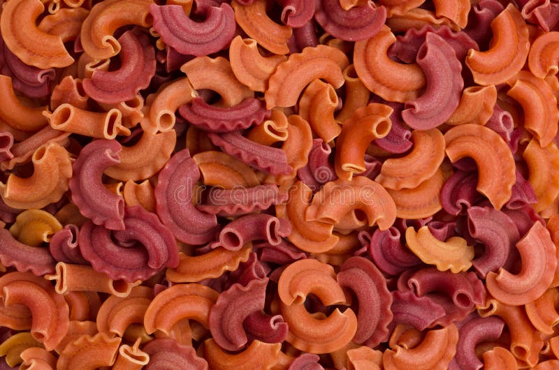 Dry red pasta stock image. Image of kitchen, organic - 255938843