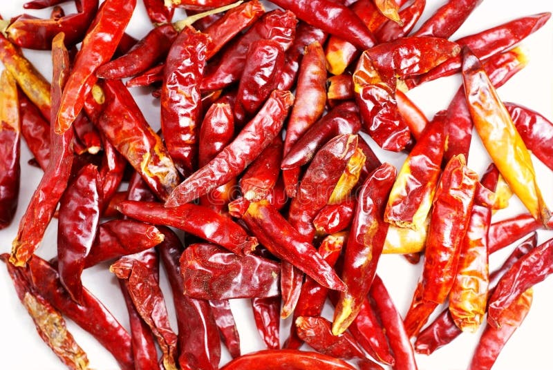 Dry red pepper stock photo. Image of chillies, pungency - 14752954