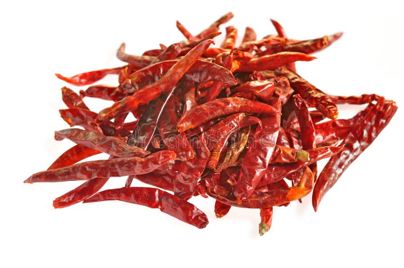 Dry red chilli. stock image. Image of asian, chili, agriculture - 24621007