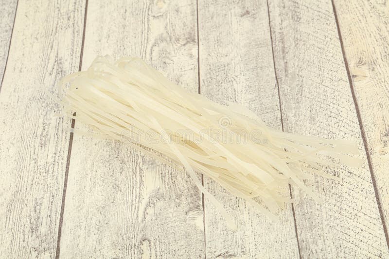 Dry Rice Noodle for Cooking Stock Photo - Image of oriental, diet ...