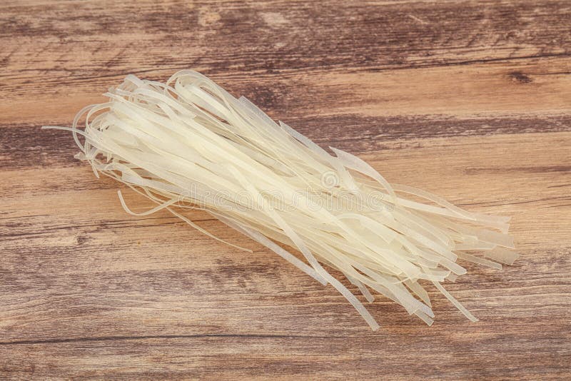 Dry Rice Noodle for Cooking Stock Image - Image of isolated, nutrition ...