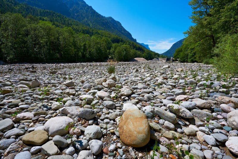 Dry River Bed stock photo. Image of bavaria, rock, germany - 20656536