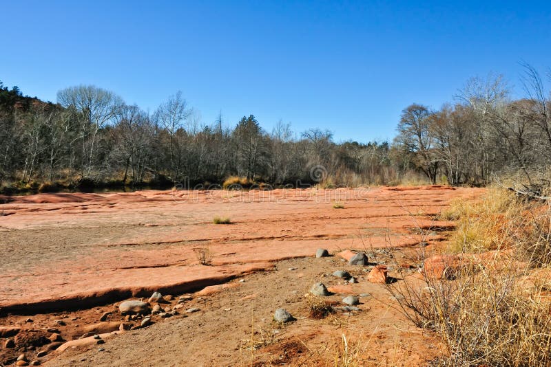 Dry River Bed stock image. Image of river, dried, serene - 8764805