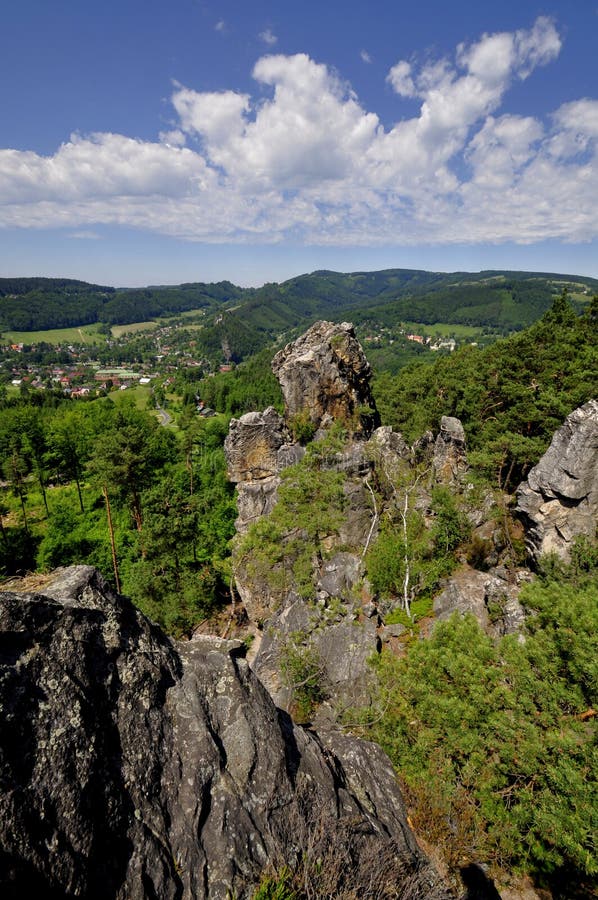 Dry rocks stock photo. Image of climbers, countryside - 25791796