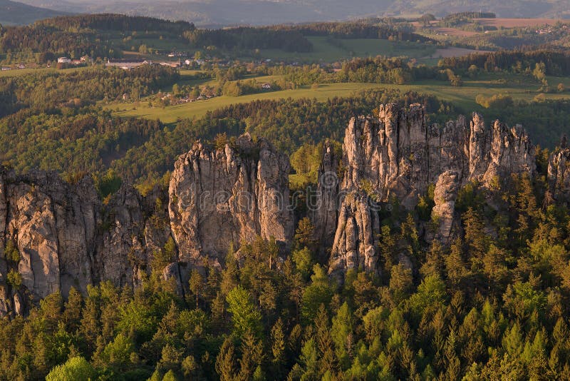 Dry rocks stock image. Image of formation, shrubland - 63411327