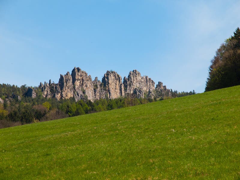 Dry Rocks stock photo. Image of panoramic, climb, blue - 40229490