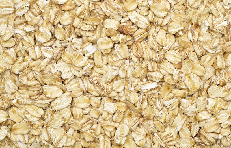 Dry rolled oats stock photo. Image of groats, grain, nutrition - 28113324