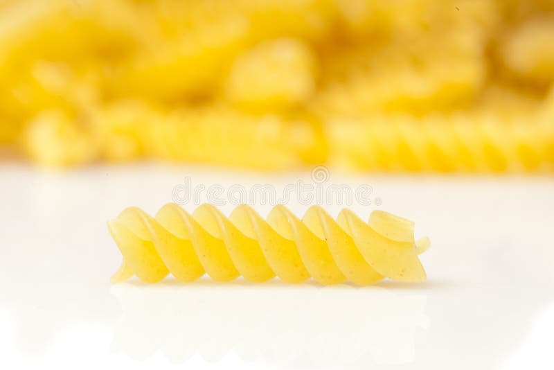 Dry rotini pasta stock image. Image of traditional, healthy - 25129615