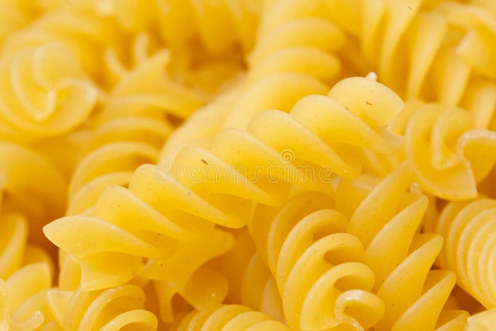Dry rotini pasta stock photo. Image of rotini, carbohydrate - 25129596