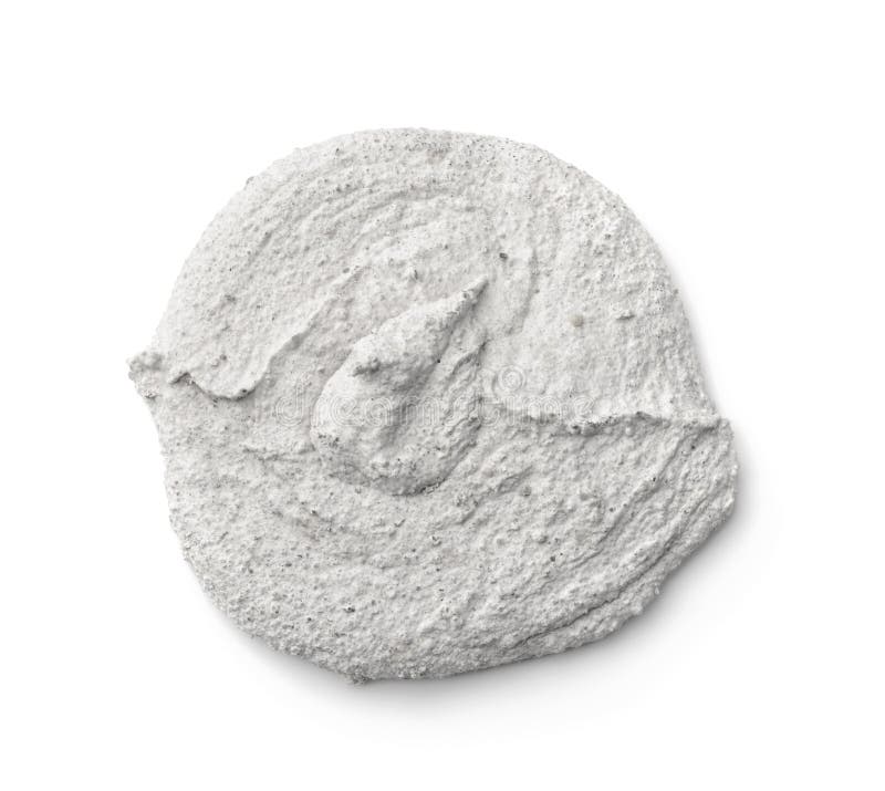 Dry Rough Gypsum Plaster Blob Stock Photo - Image of pile, drop: 304715870