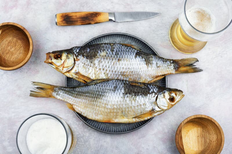 Dry salted fish for beer stock image. Image of marine - 272931323