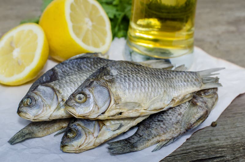 Dry Salted Fish. Snack for Beer Stock Image - Image of burn, dish: 75764951