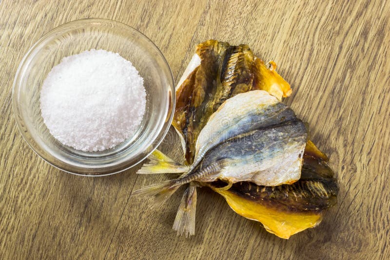 Dry Salted Fish Snack stock image. Image of food, gourmet - 61159863
