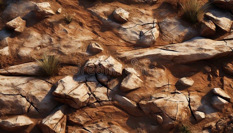 Dry Sandstone Cliff, Eroded by Arid Climate, Showcases Nature Beauty ...