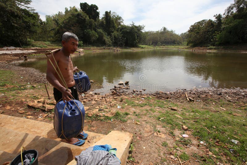 Dry season editorial photography. Image of java, boyolali - 31642862