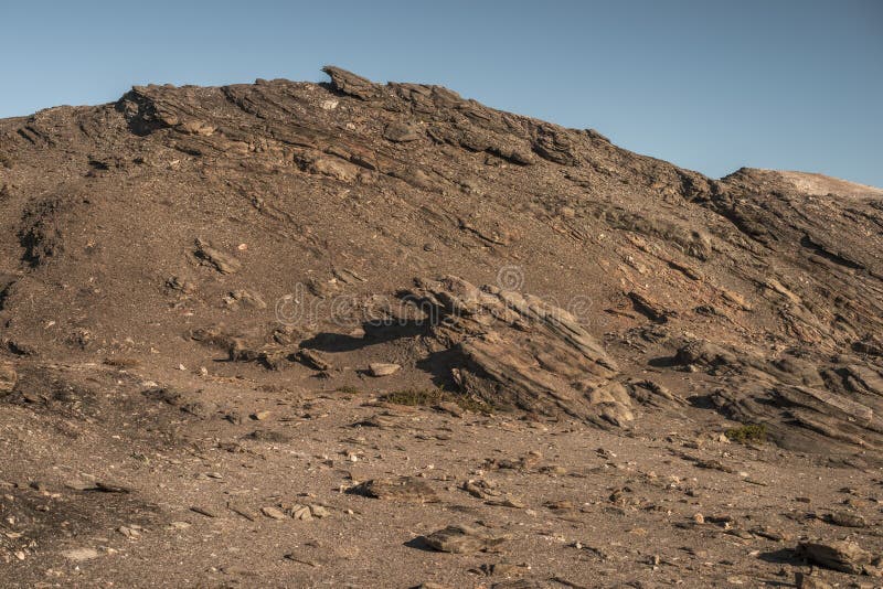 Dry sharp rocks stock image. Image of wild, town, coast - 238500601