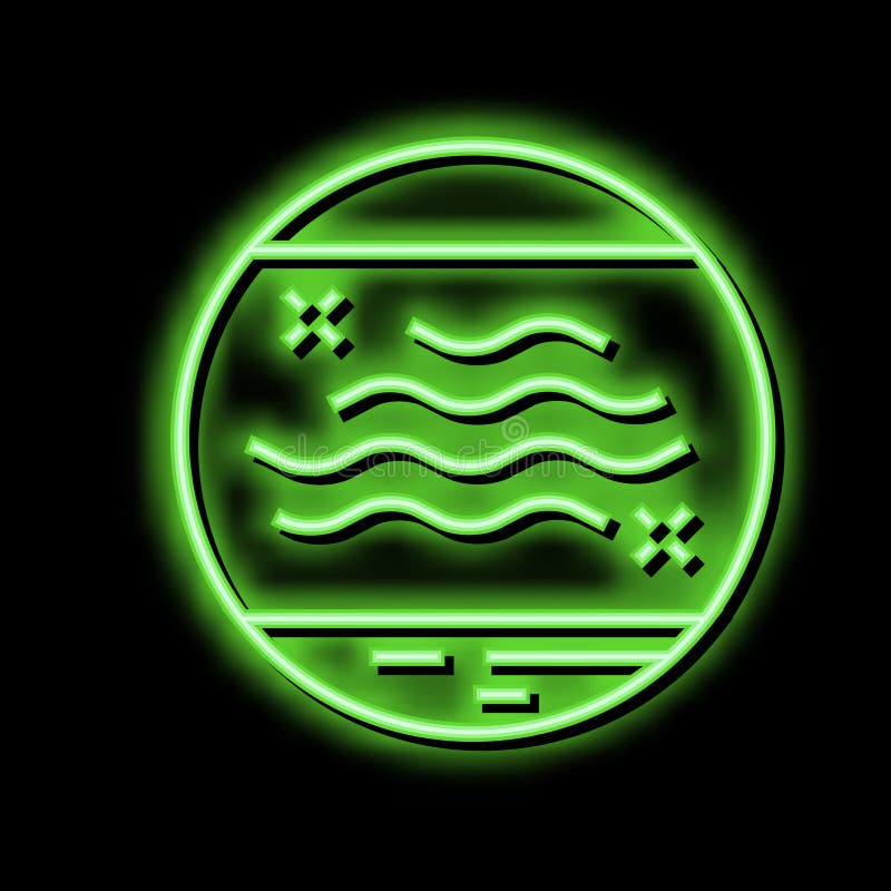 Dry Skin Neon Glow Icon Illustration Stock Vector - Illustration of ...