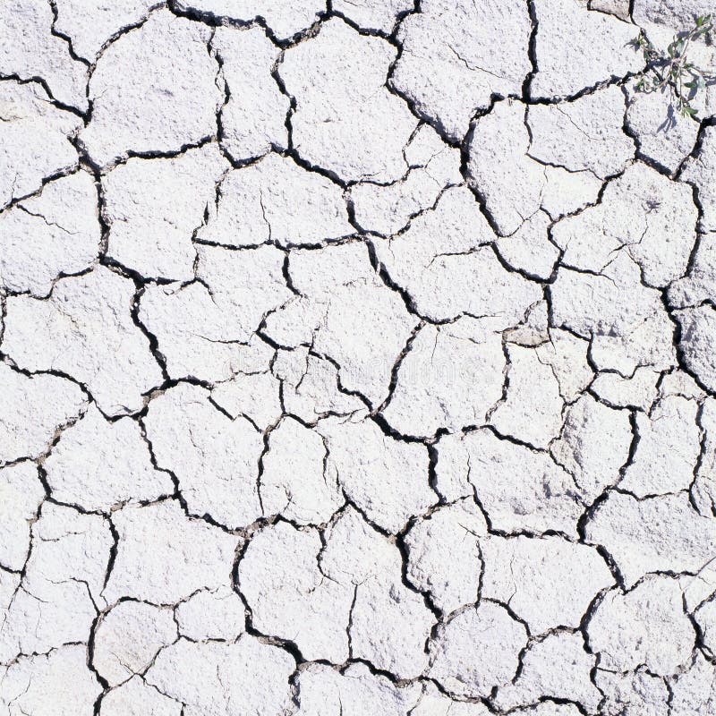 Dry soil stock image. Image of crete, white, soil, broken - 12560801