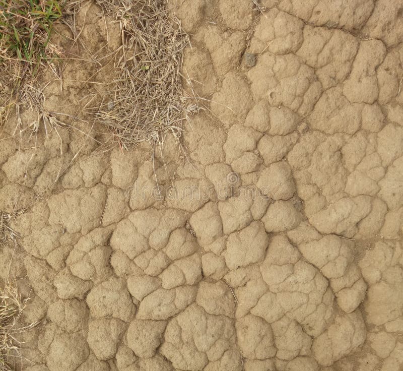 Dry Soil when Dry Season Come Stock Image - Image of cracked, hard ...