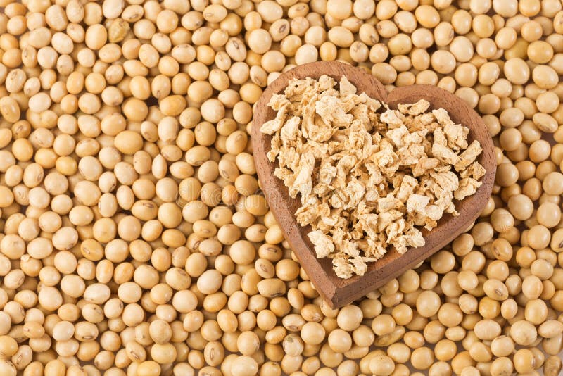 Dry Soybeans - Glycine Max. Top View Stock Photo - Image of nutrition ...