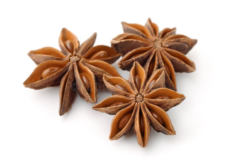 Dry star anise fruits stock image. Image of bunch, health - 127624763