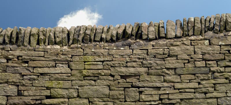 Dry Stone Wall stock photo. Image of traditional, shale - 154190096
