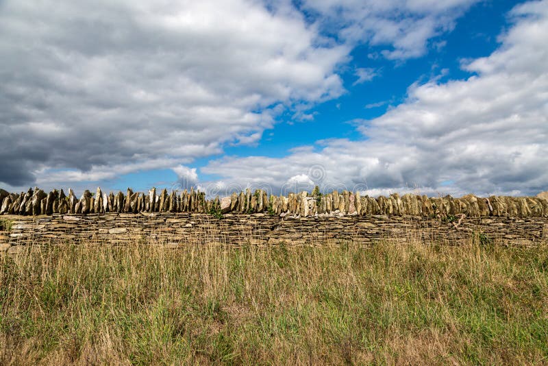 A Dry Stone Wall in Rural Devon Stock Photo - Image of stone, light ...