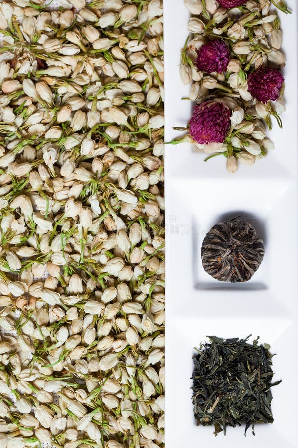 Dry Tea Flowers stock image. Image of drink, exclusive - 28610425