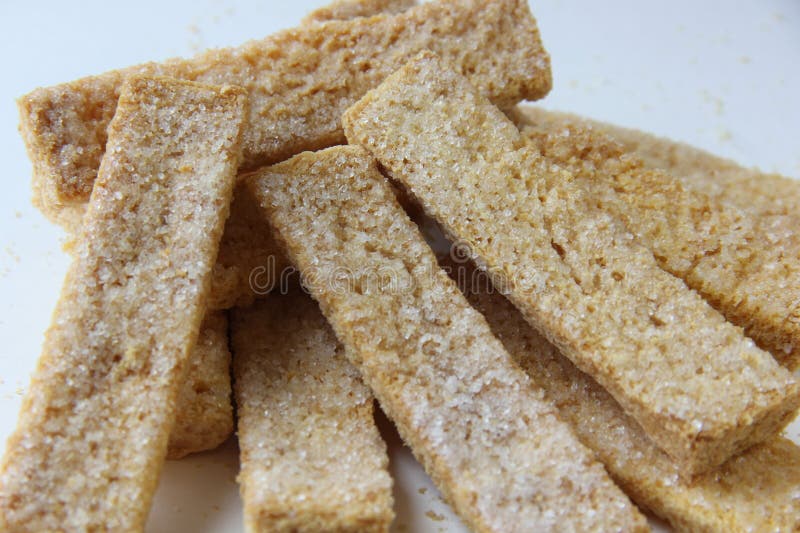 Dry toasted bread stock photo. Image of snack, granulated - 307600504