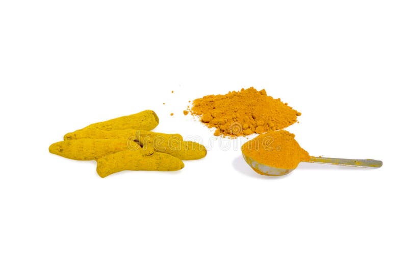 Dry turmeric stock image. Image of curry, healthy, organic - 254554655