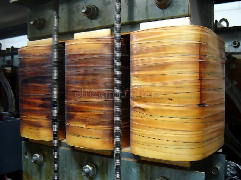 Dry Type Transformer Coil Condition Stock Image - Image of equipment ...