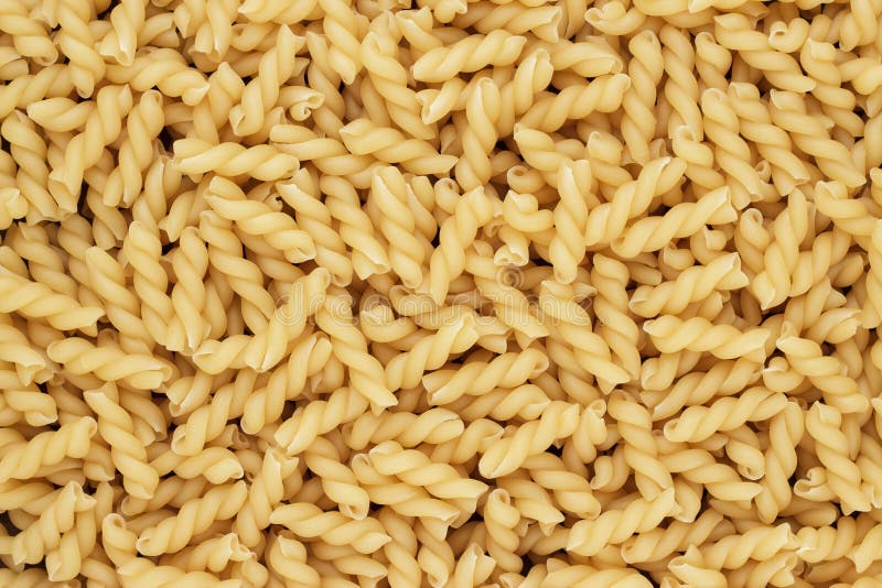 Dry Uncooked Thick Gemelli Pasta Texture Stock Photos - Free & Royalty ...