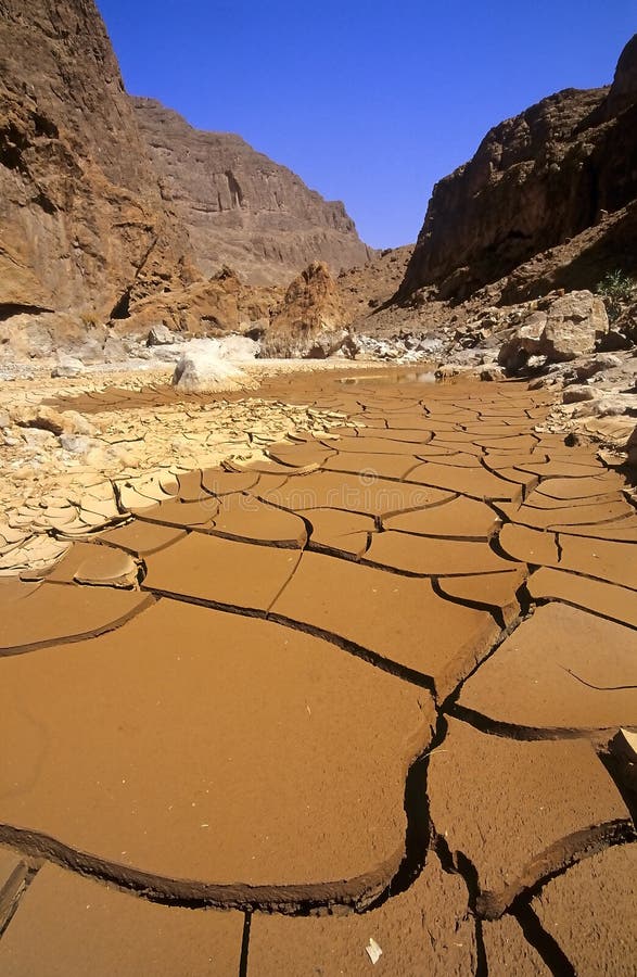 Dry valley no.1 stock image. Image of mountains, africa - 3738949
