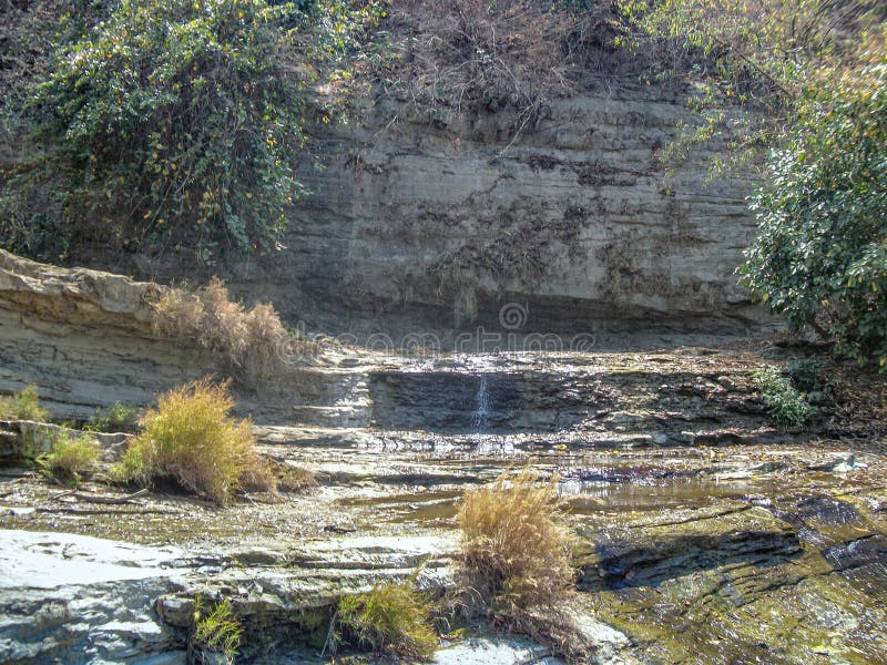 A fall trail walk stock photo. Image of colours, orange - 1135764