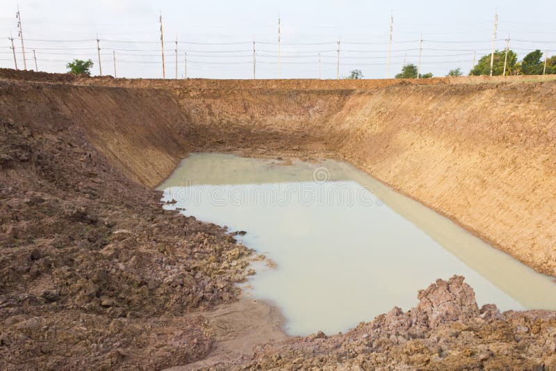 Dry water wells. stock photo. Image of cable, heavy, environment - 24396778