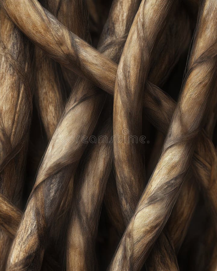 Dry Wheat Stalks with Visible Texture in Hyperrealistic Image Stock ...