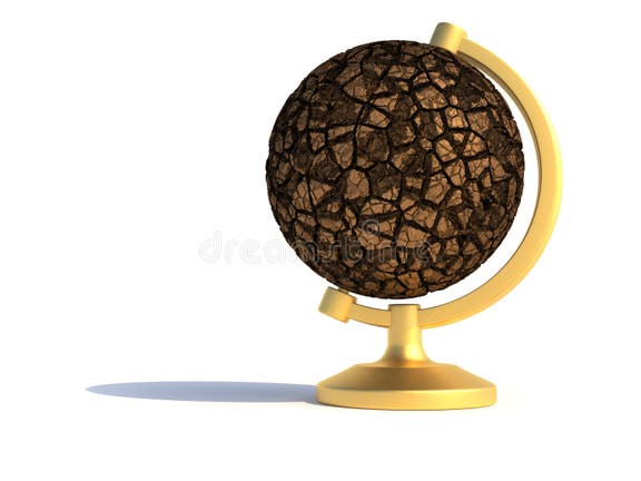 Dry world stock illustration. Illustration of medium - 13108916