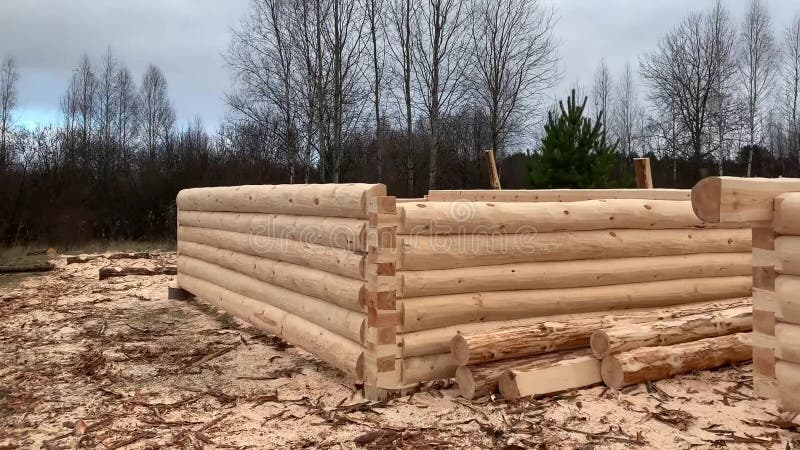 Preparation of Logs for the Assembly of Structure. Materials for a ...
