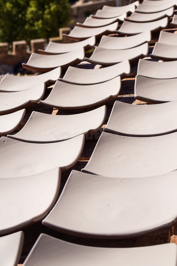 Drying of Ceramic Products, Morocco Stock Image - Image of decorative ...