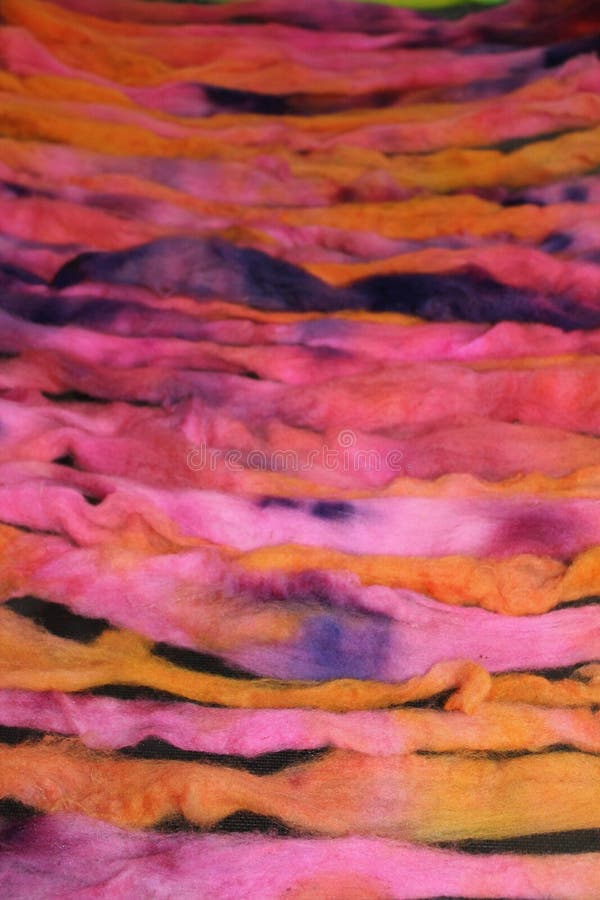 Drying dyed sheep wool stock photo. Image of quilters - 86095578