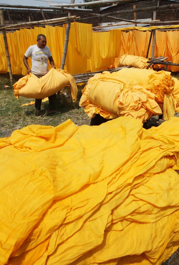 Drying fabric editorial photography. Image of indonesia - 35477502