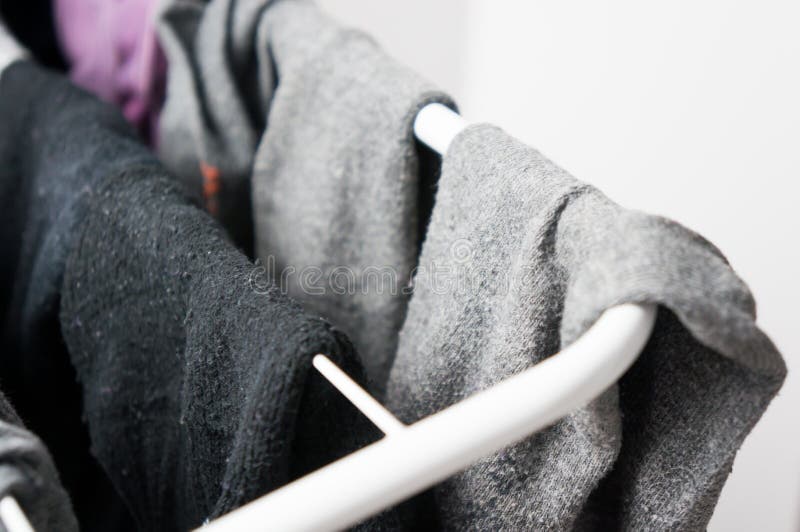 Drying laundry stock photo. Image of hang, closeup, clothesline - 30650874