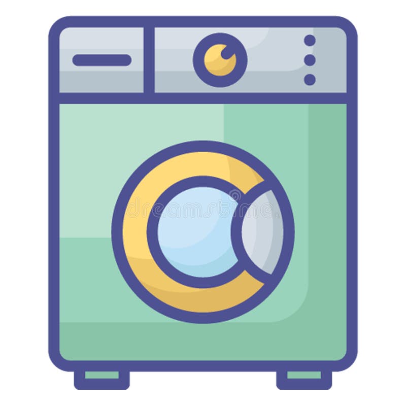 Drying Laundry Isolated Vector Icon Fully Editable Stock Illustration ...